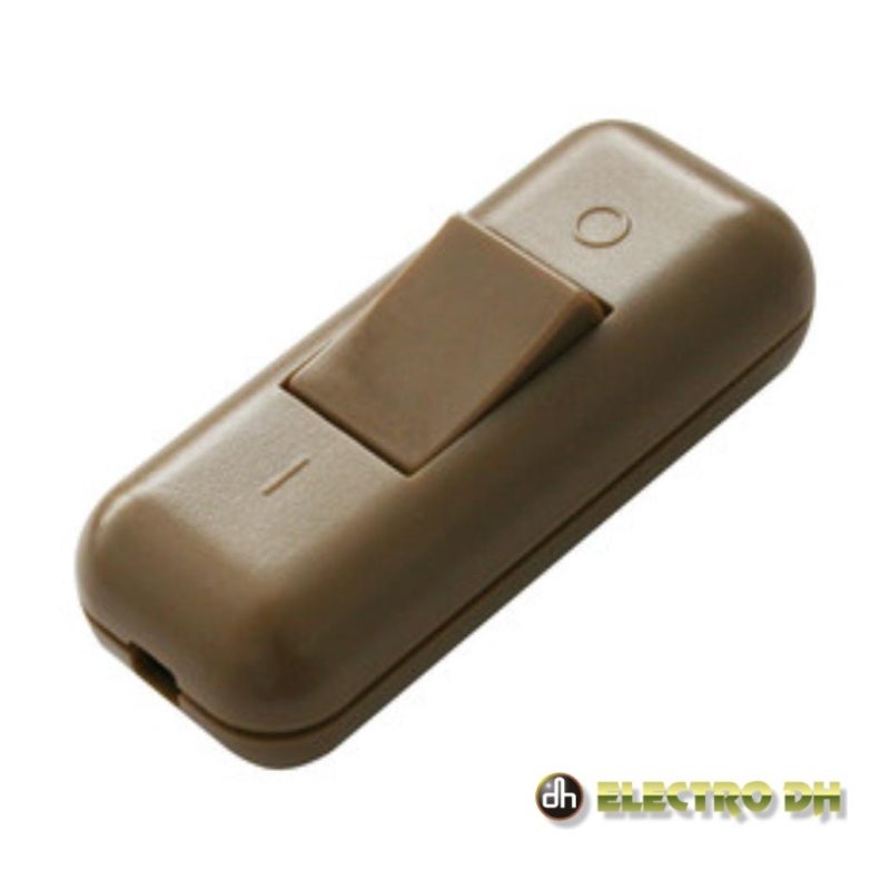 INTERRUPTOR DE PASSAGEM 2A 250V DOURADO EDH - JR Electricidade e ...